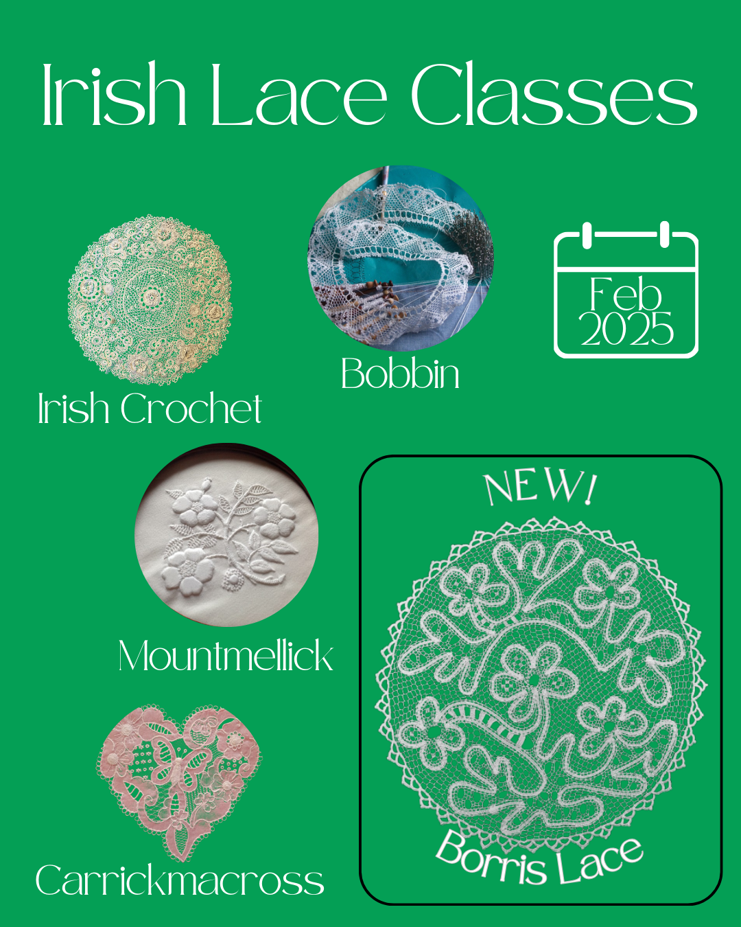 February Lace Day 2025 – The Guild of Irish Lacemakers